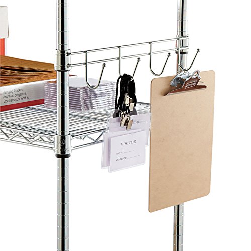 Alera Wire Shelving Hook Bars ALESW59HB418SR 2/pk