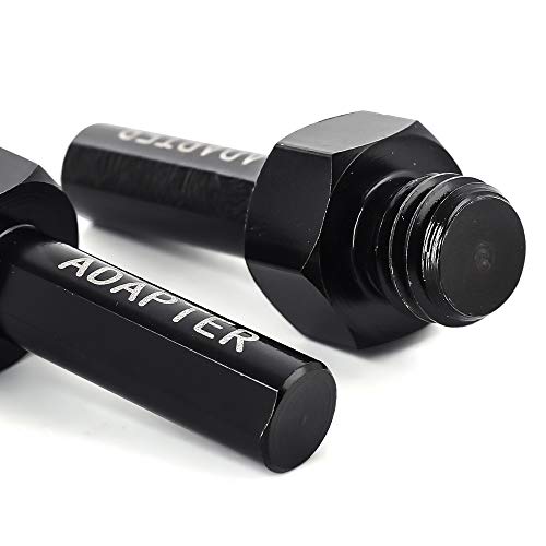 2Pcs/Lot Adapter for Threaded Diamond Core Drill -1/2"Triangle to 5/8"-11 Male (1/2“)