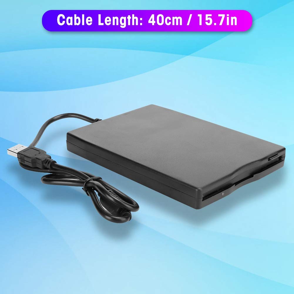 Floppy Disk Reader Drive,Portable 3.5-Inch Ultra-Thin USB Floppy Disk Reader Drive,Plug and Play USB Floppy Drive,Floppy Drive for Windows 10/7 / Vista/Windows 8 / XP/ME / 2000 / SE / 98