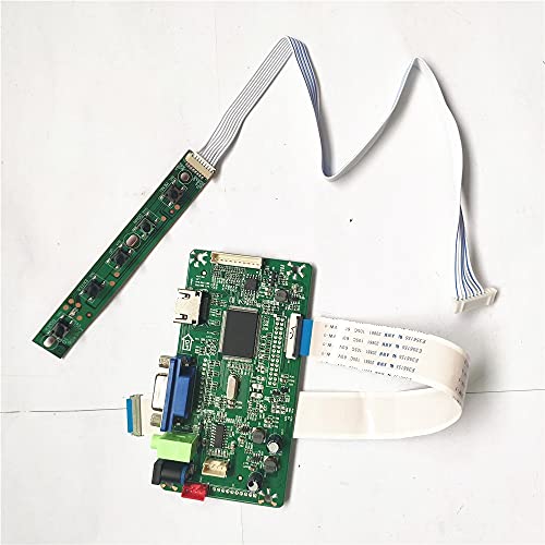 for N140BGA-EA3/EA4/EB3/EB4 1366x768 EDP 30 Pin Notebook PC LCD Panel HDMI-Compatible+VGA WLED Controller Board (N140BGA-EB3)