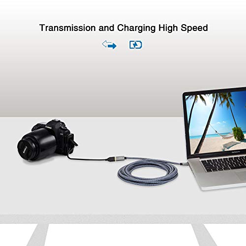 Faodzc USB 3.0 Extension Cable 20 ft,Long USB Extension Cable Type A Male to A Female 5Gbps Data Transfer Compatible with Keyboard,USB Flash Drive,Playstation,Mouse,Hard Drive and More