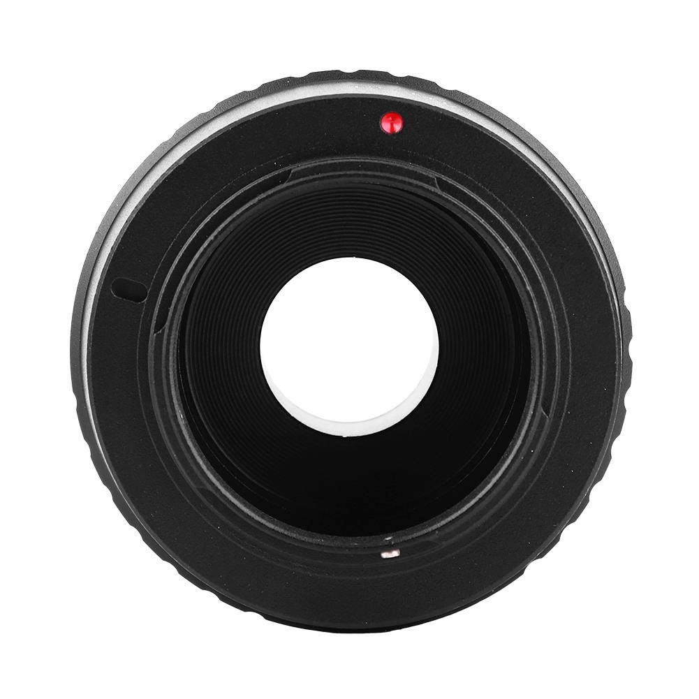 Dilwe Microscope Eyepiece Adapter, 23.2mm T-Mount Microscope Eyepiece, Metal Adapter Ring for M4/3 Mount Mirrorless Camera, Aluminum Alloy Adapters and Converters