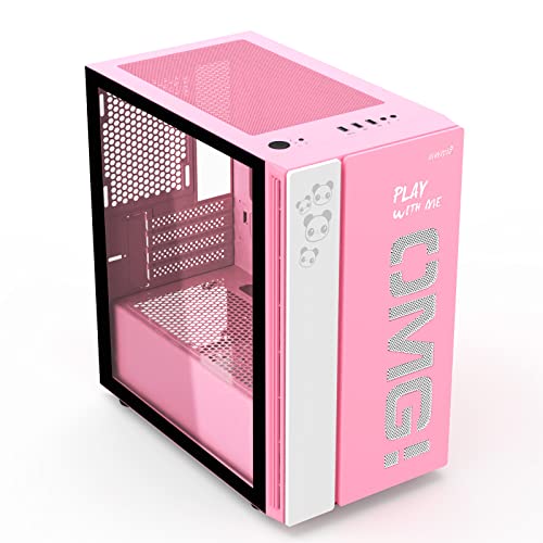SZD S590 Gaming pc case (Pink)