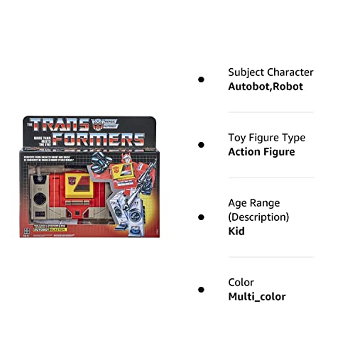 Transformers Toys Vintage G1 Autobot Blaster Collectible Action Figure