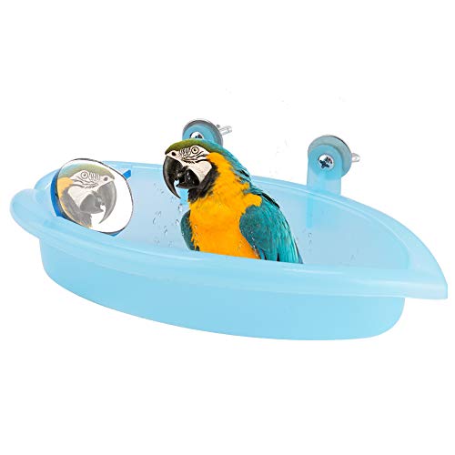 Bird Accessory Bath Box, Bird Bath, Bird Cage Bath, for Canary for Pet Brids