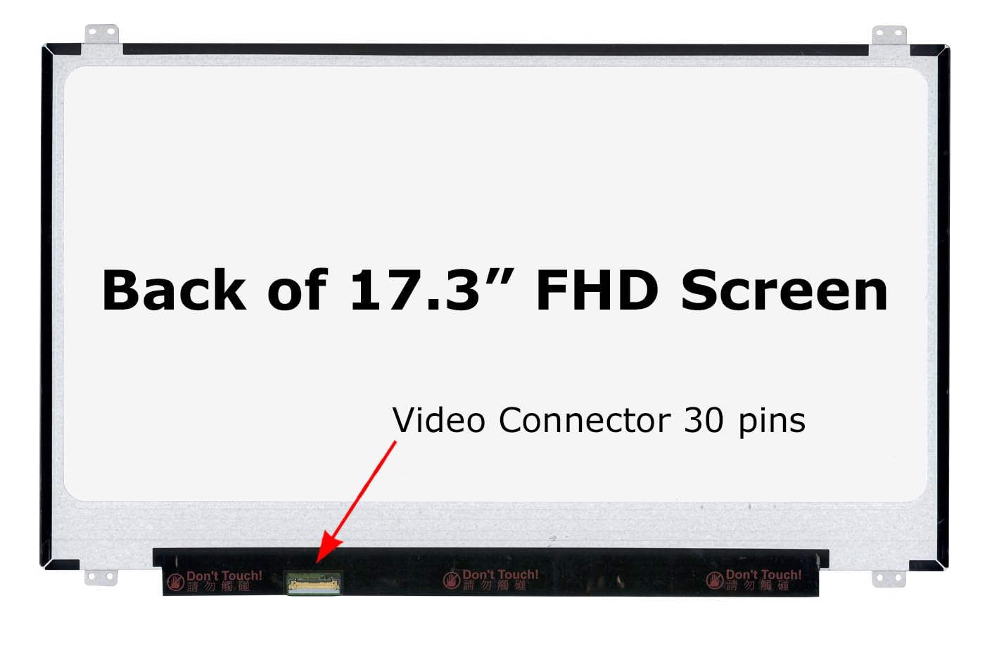 SCREENARAMA New Screen Replacement for Dell Inspiron 17 3793, FHD 1920x1080, IPS, Matte, LCD LED Display with Tools