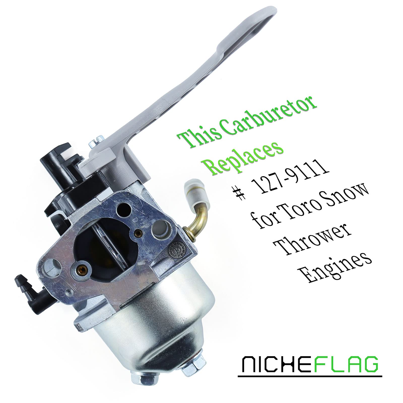 127-9111 Carburetor for Toro 724 Snowmaster 726 Powermax Snow Blower Thrower Engines