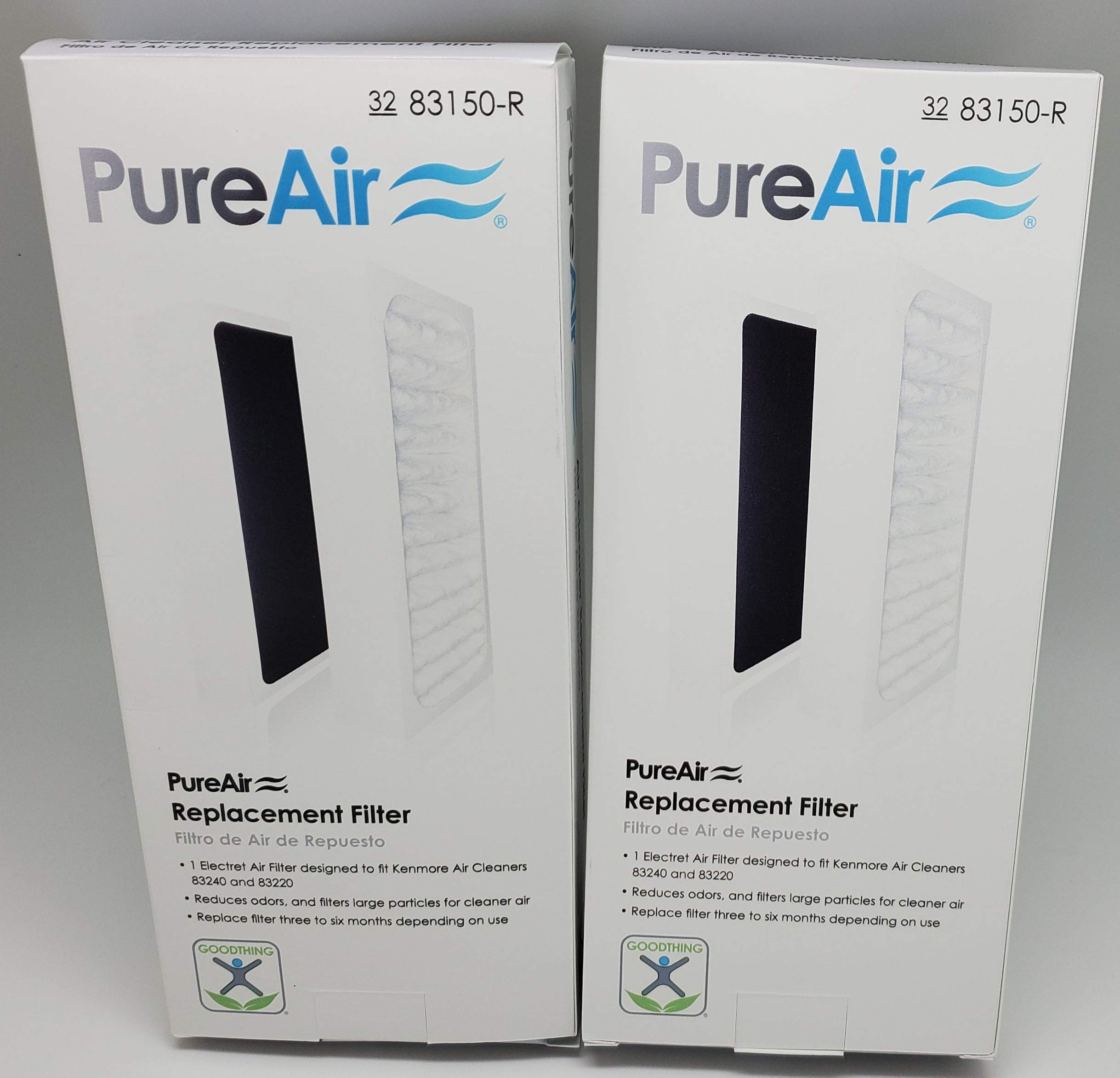 83150-R fits Sears Kenmore air Filter 83150 (2 Packs) Y