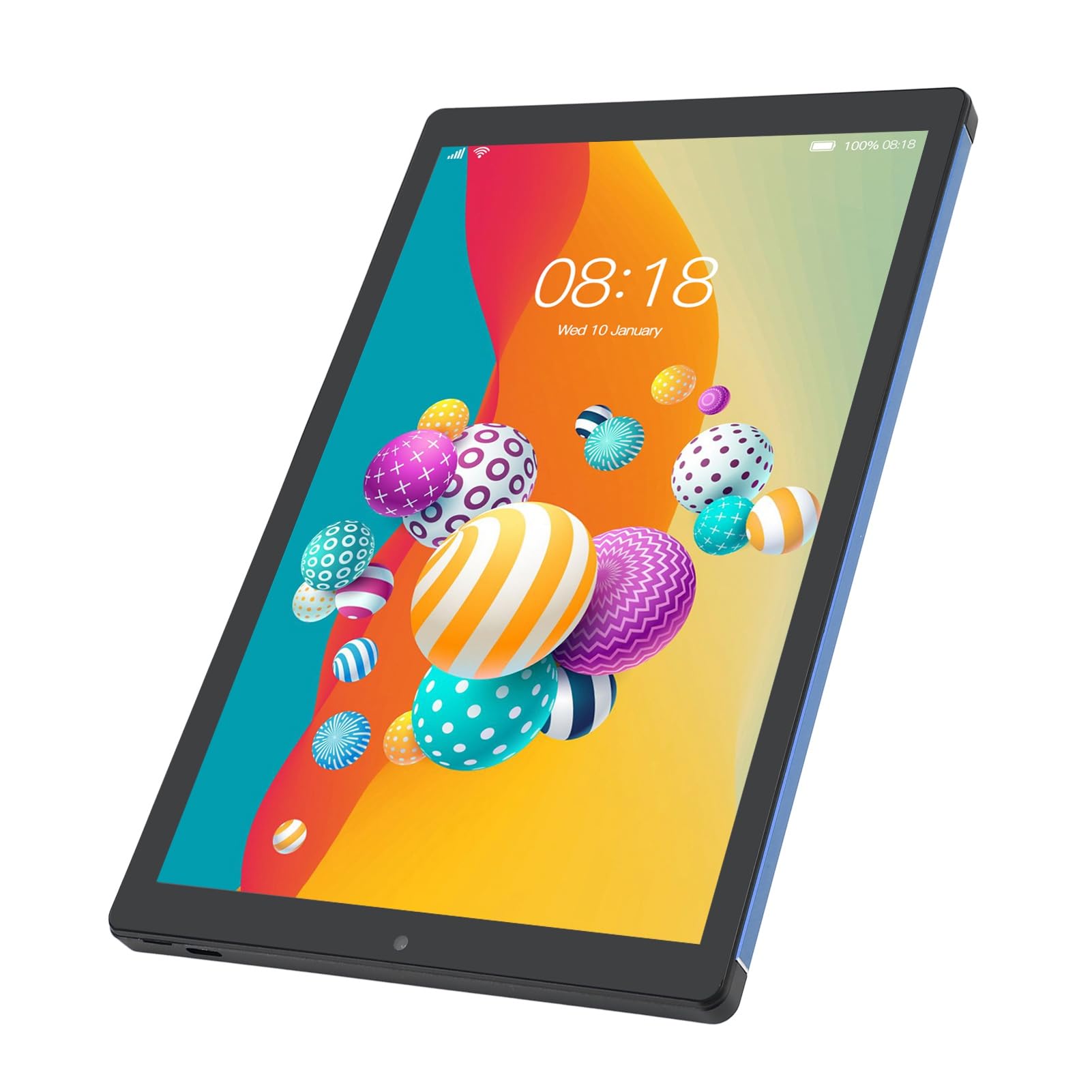 128GB Tablet, 6GB 128GB HD Tablet 5G WiFi 10.1 Inch 10 Core CPU 100‑240V for Game (US Plug)