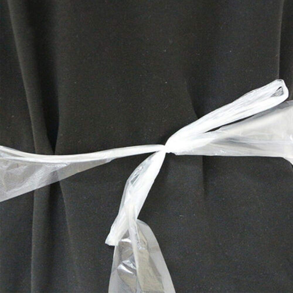 BSMTEBN 50Pcs Disposable Aprons Professional Transparent Lightweight Beauty Aprons for Painting Cooking Beauty Salon