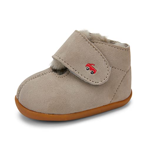 See Kai Run Kids Baby Girl's Avery (Infant/Toddler) Gray Shearling 5 Toddler M