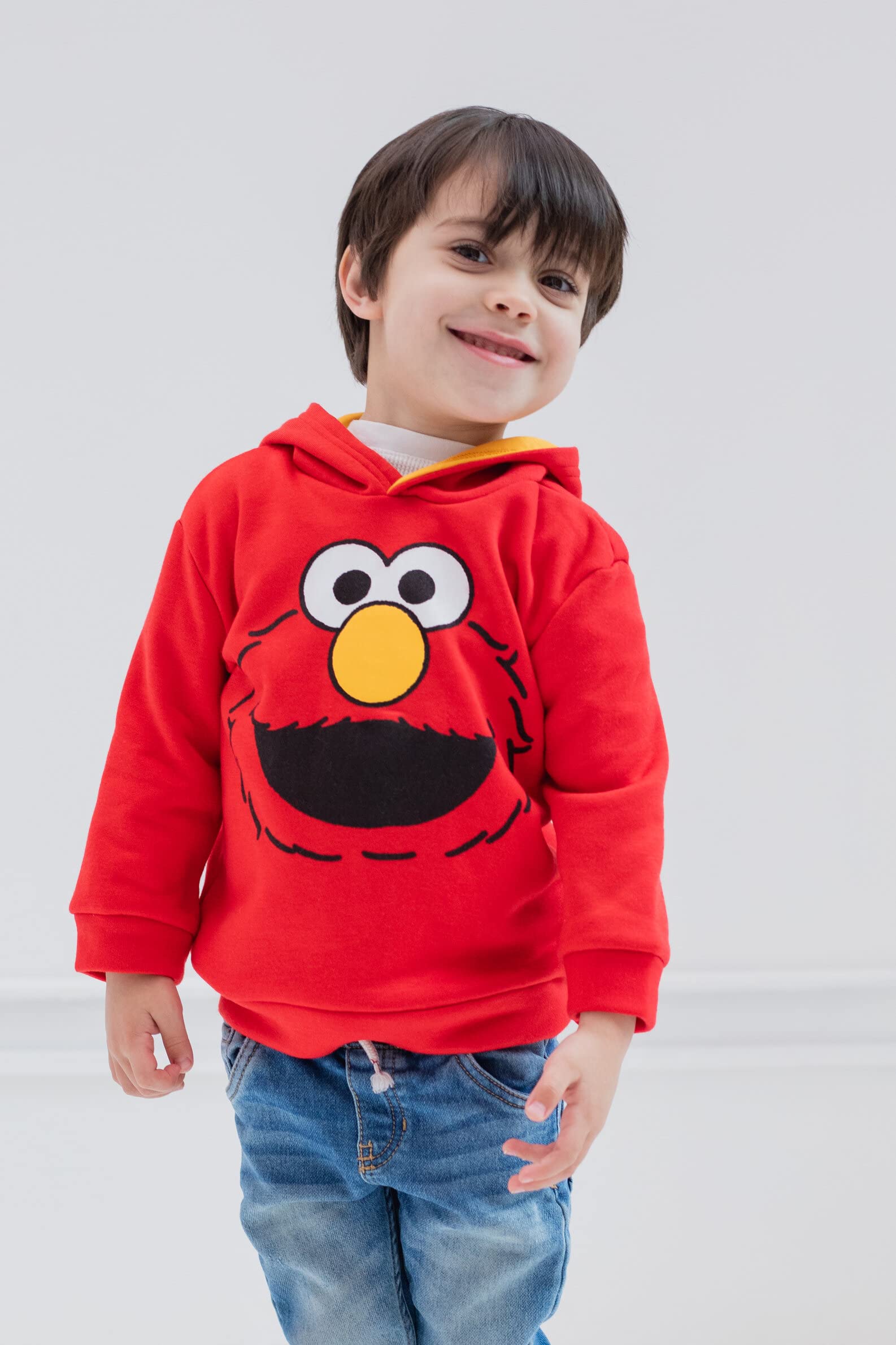 Sesame Street Elmo Infant Baby Boys Fleece Pullover Hoodie 24 Months
