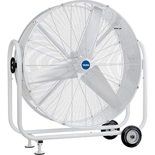 Global Industrial Outdoor Rated 42" Mobile Tilt Drum Blower Fan, 15000 CFM, 1/2 HP