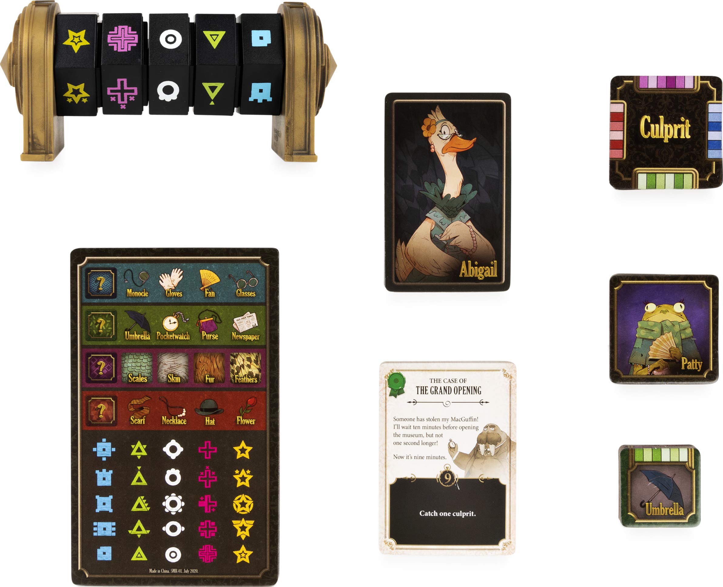 5-Minute Mystery The Museum of Everything Game, for Adults and Kids Ages 8 and up, by SpinMaster