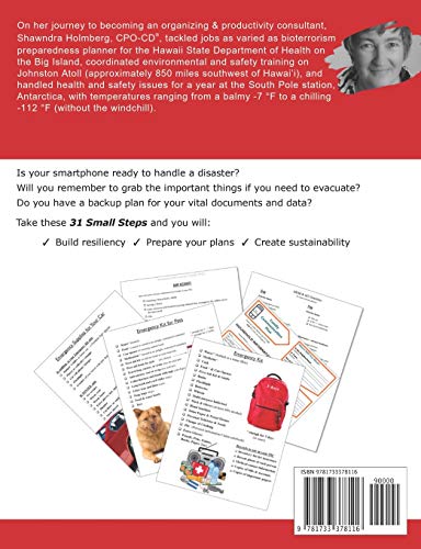 31 Small Steps to Organize for Emergencies (and Disasters): Your Household Handbook for Emergency & Disaster Preparedness: Get Ready! (2nd Edition)