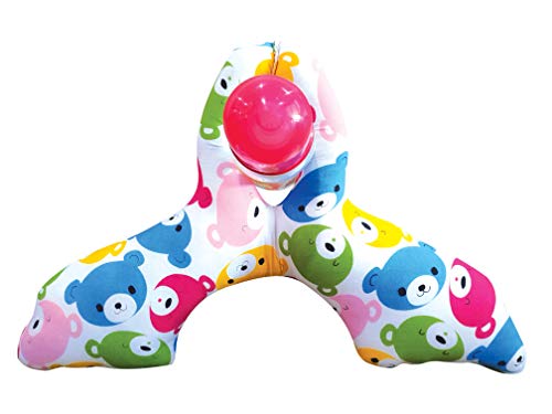 Baby Bottle Holder Free Hand While Milk (Bear Color)