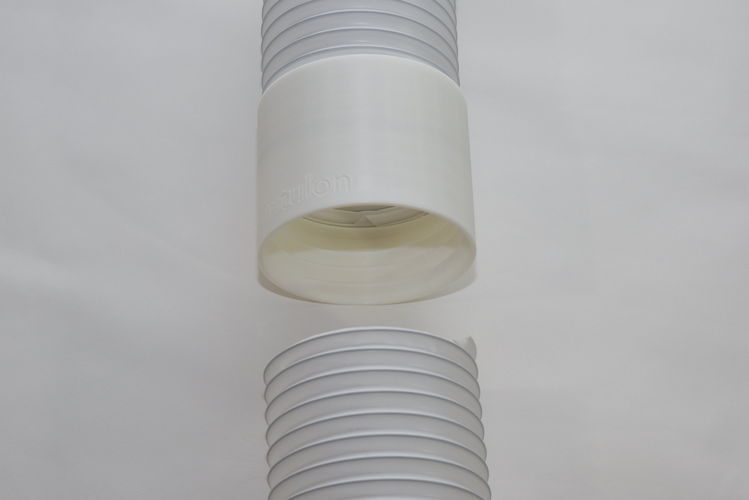 5-inch Tube Portable A/C AC Air Conditioner Exhaust Hose Coupler/Coupling - Counter-clockwise thread 5CCWCPL