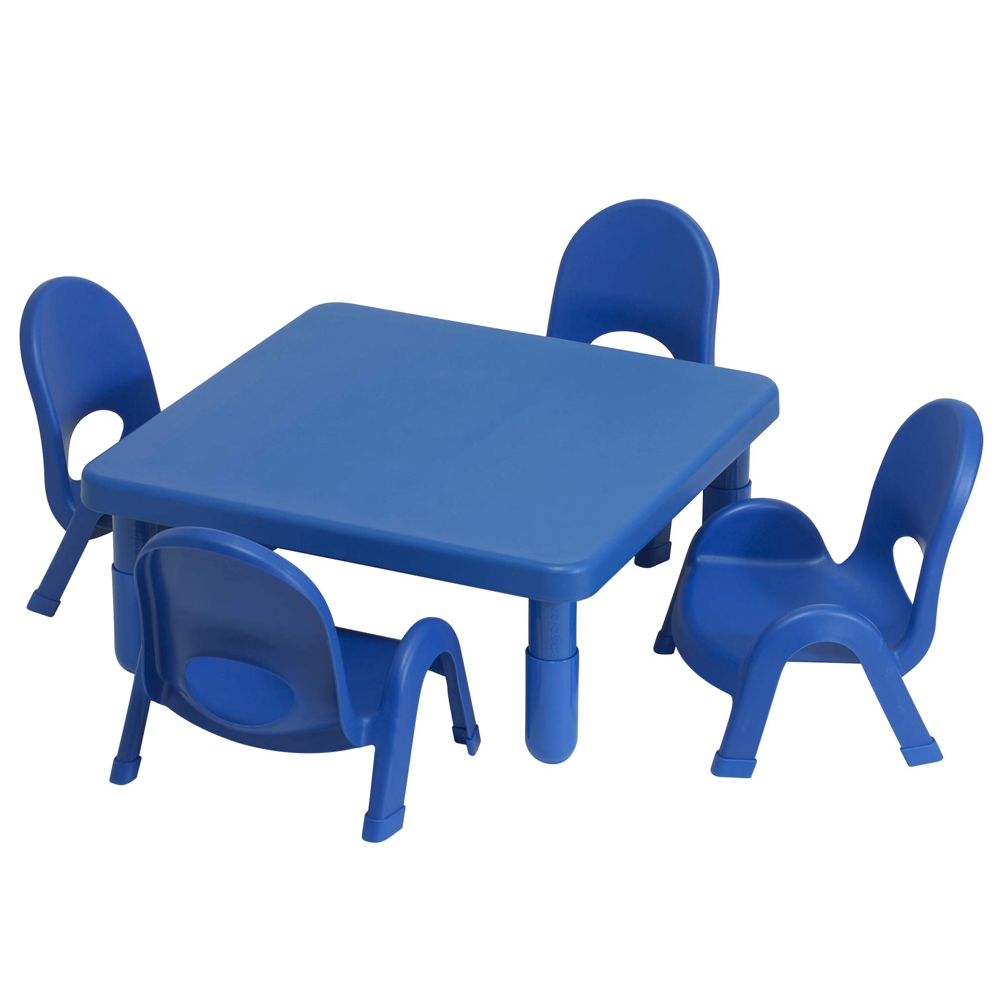 Angeles Kids Table and Chair Set Color: Royal Blue