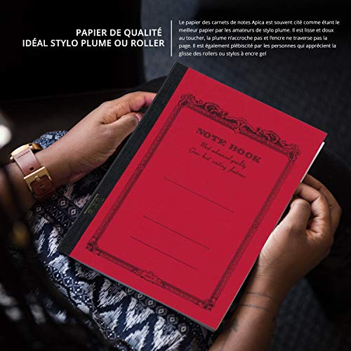 Apica Notebook CD15 Red - 7"x10"
