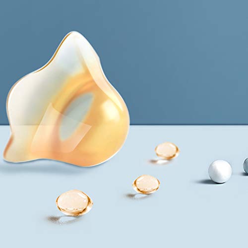 2Pcs Silicone Nipple Corrector, Petal-Shaped Nipple Protector for Women Breast Feeding and Flat Nipples Correct