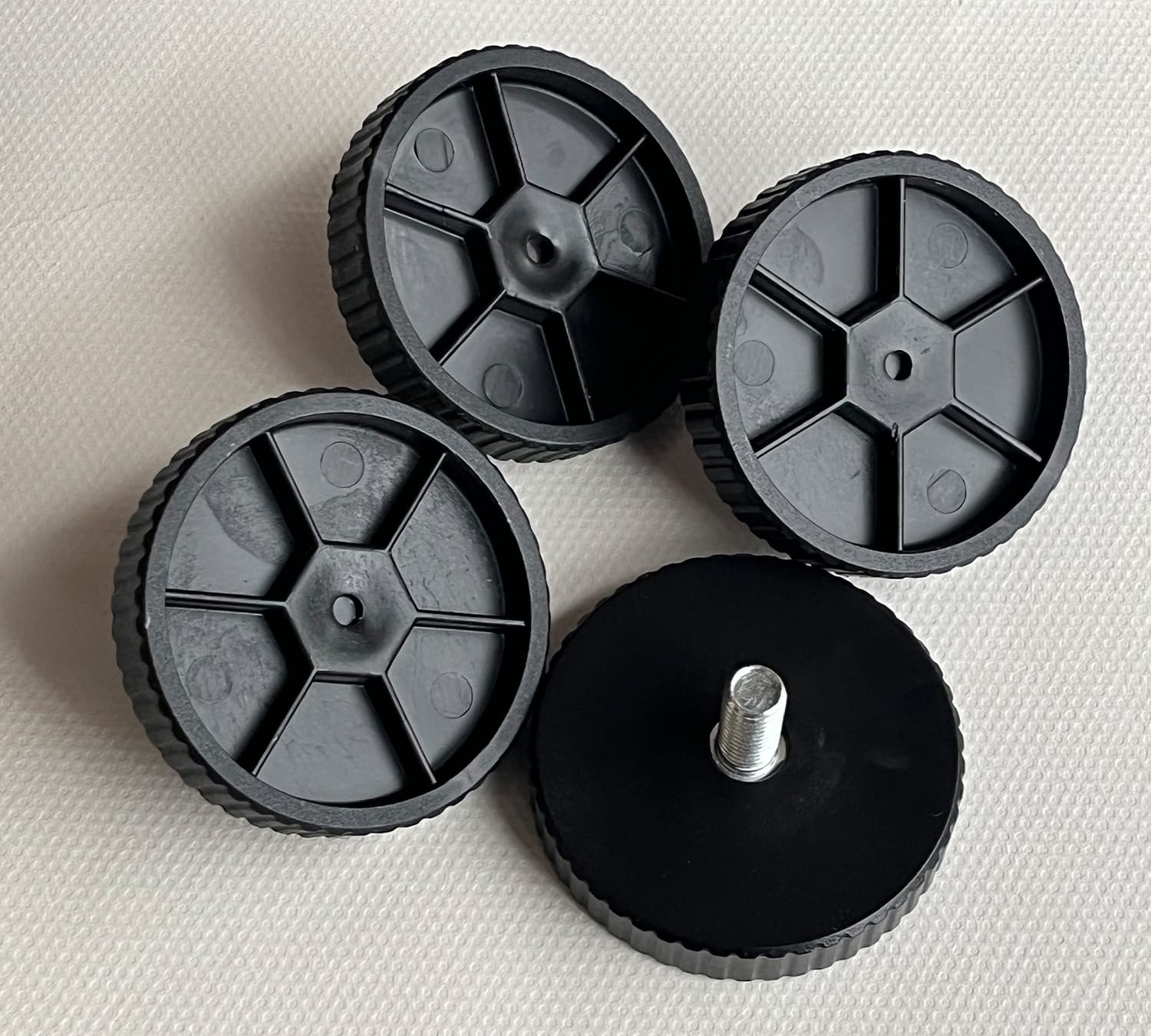 12pcs/Pack Adjustable Levelers M8 Screw,Furniture/Chair/Table Feet Adjusting Screw,Adjustable Leveling Floor Protection Screw