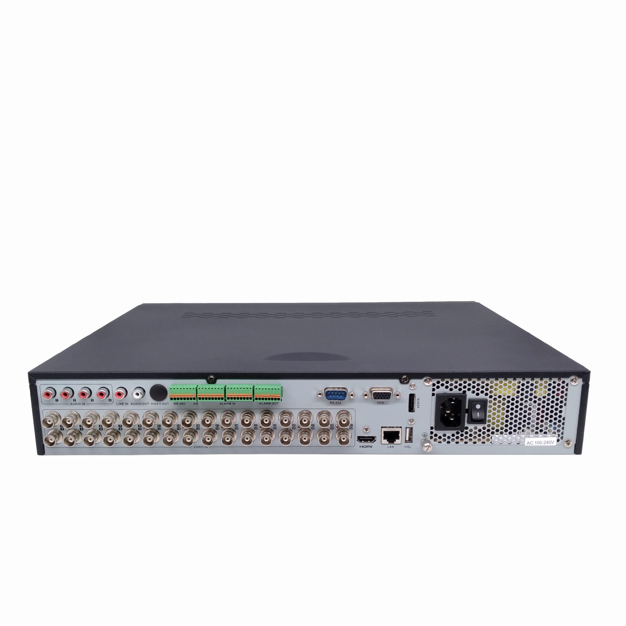 Hikvision DS-7332HGHI-SH 32 Channel Digital Video Recorder, 8CH IP Camera, H.264 (Renewed)