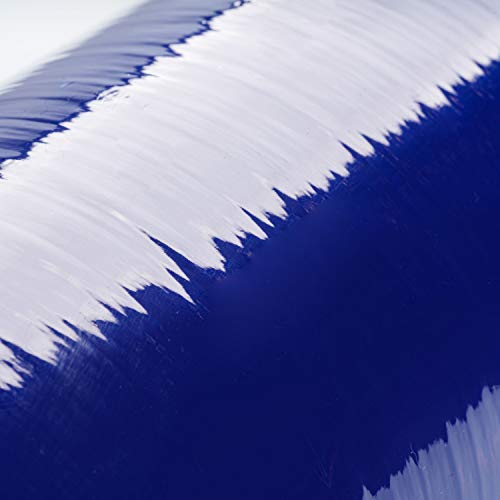 Auto Wrap Adhesive Film - 36" x 200' Roll - Made in U.S.A. Crash Wrapfilm - Easy to Apply, Strong, Durable and Puncture Resistant - Blue