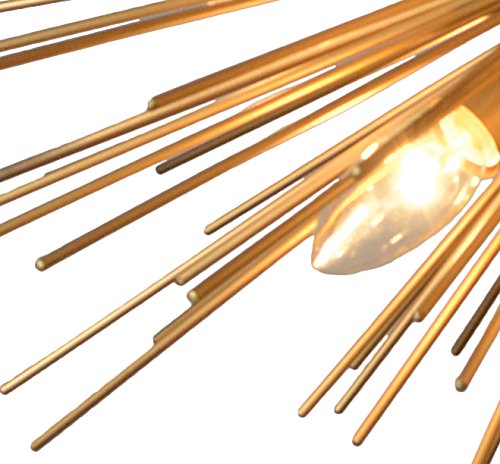 AA Warehousing 12 Light Gold Finish Chandelier