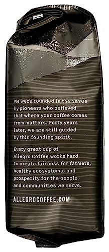 Allegro Coffee, Organic Mexico Light Roast Ground Coffee, 12 oz.