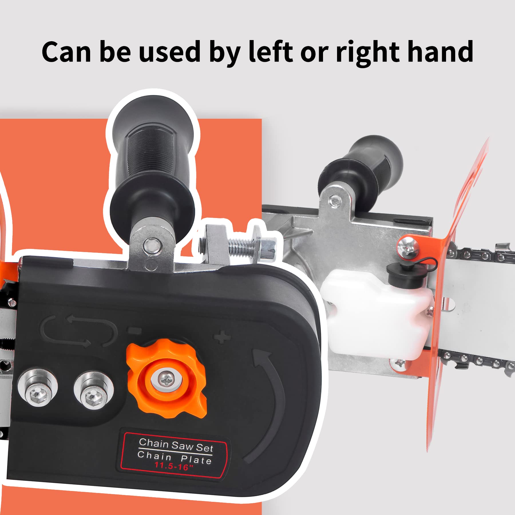 12" Chainsaw Attachment for Angle Grinder, Electric Chain Saw Converter Accessories for Wood Cutting Applicable Angle Grinder 5/8β-11 Thread ABOR M10 M12 M14