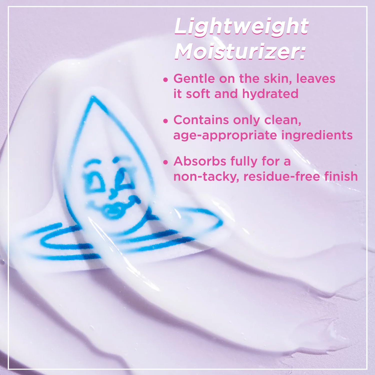 Petite 'N Pretty 9021-GLOW! Fresh Start Lightweight Moisturizer for Kids, Tweens & Teens - Contains Anti-Blue Light & Anti-Pollution Complexes