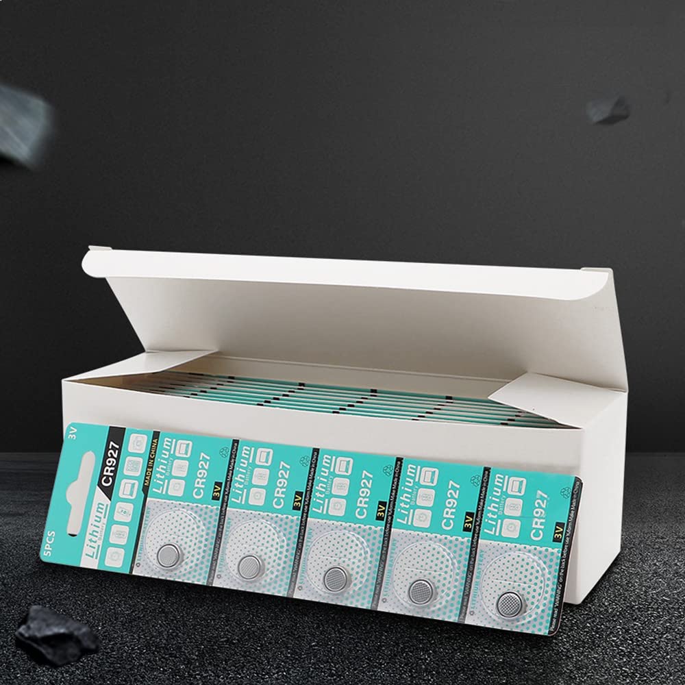 Cotchear 5pcs/Pack CR927 Coin Battery 3V Lithium Cell Button Battery ECR927 5011LC DL927 BR927 KCR927 LM927 CR927 Button Batteries for Watch Toy Remote
