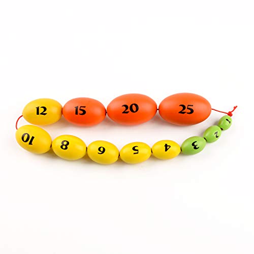 Wooden Prader Orchidometer, Prader Balls, Endocrine Rosary for Measuring Testis Scale in Clinic/Hospital, Best Gift for Endocrinologist and Pediatrician