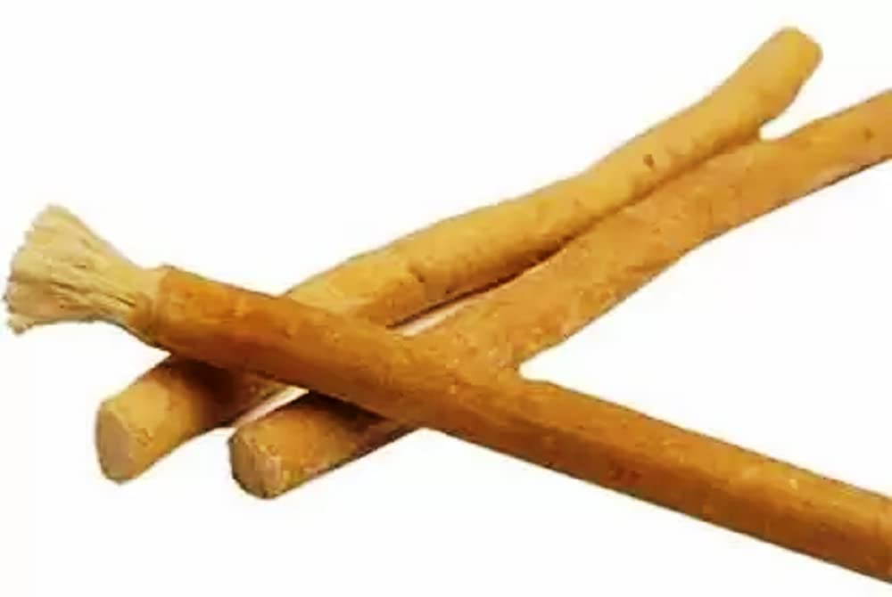 Billion Deals Natural Traditional Miswak (sewak) Peelu Chewing Stick Toothbrush for Whiter Teeth -5pc