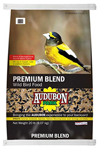 Audubon Park 13245 Premium Blend Wild Bird Food, 20-Pound
