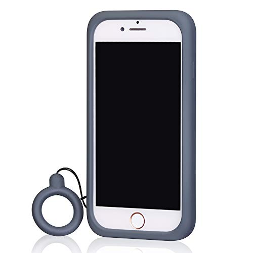 Jowhep Case for iPhone 6 Plus/6S Plus/7 Plus/8 Plus Silicone Carton Design Cute Cover Fashion Funny Kawaii Skin Protective Accessories Shell Shockproof Scratch Resistant Cases Girls Quicksand