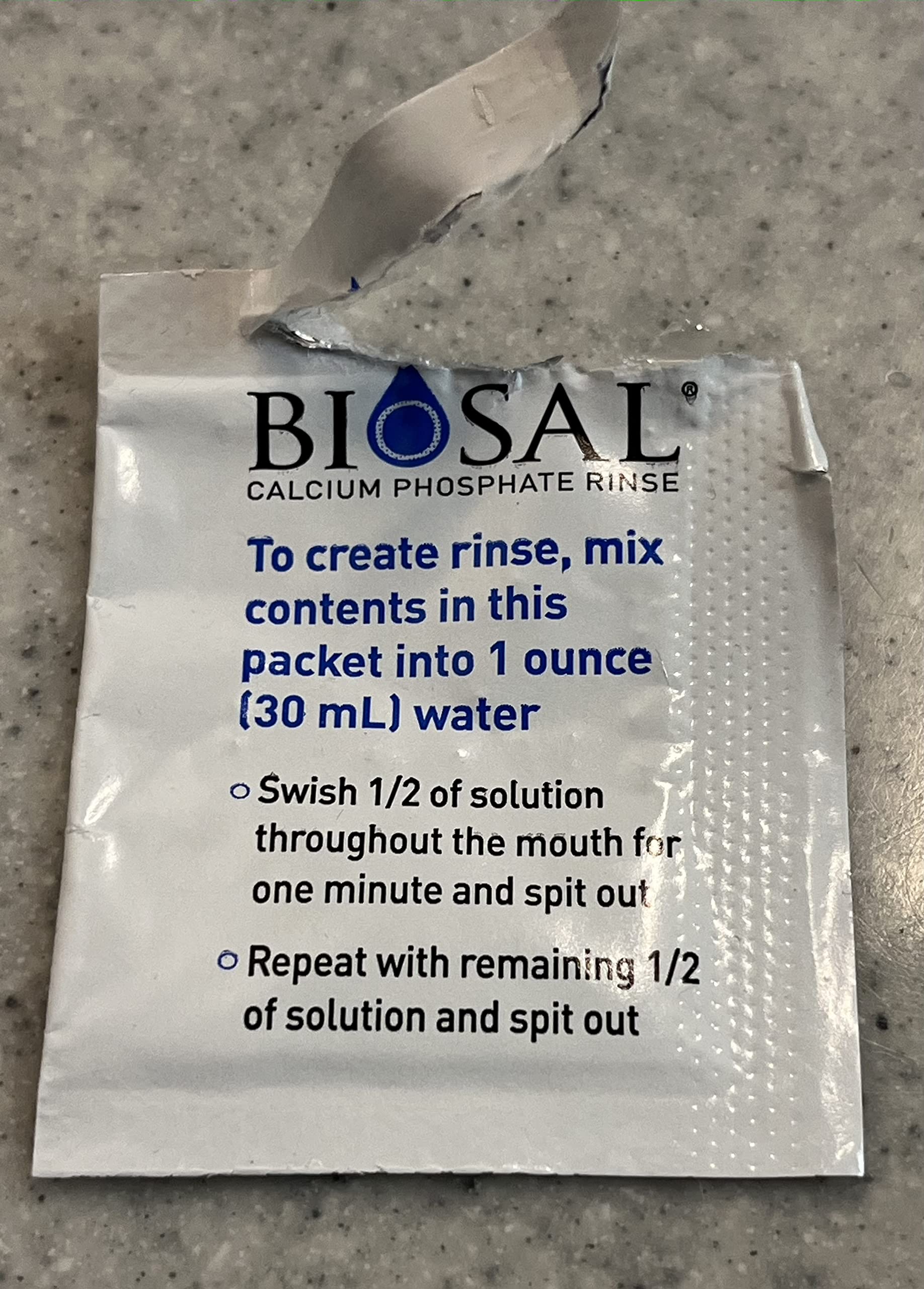 BioSal Calcium Phosphate Rinse for Relief of Dry Mouth