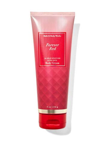 Bath & Body Works - Forever Red - Gift Set - Fine Fragrance Mist & Body Cream - Packaging Varies
