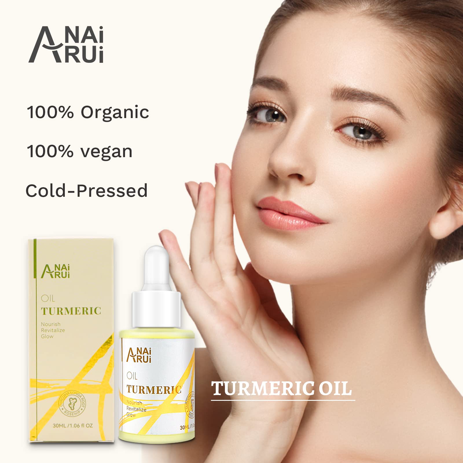 ANAI RUI Turmeric Face Oil