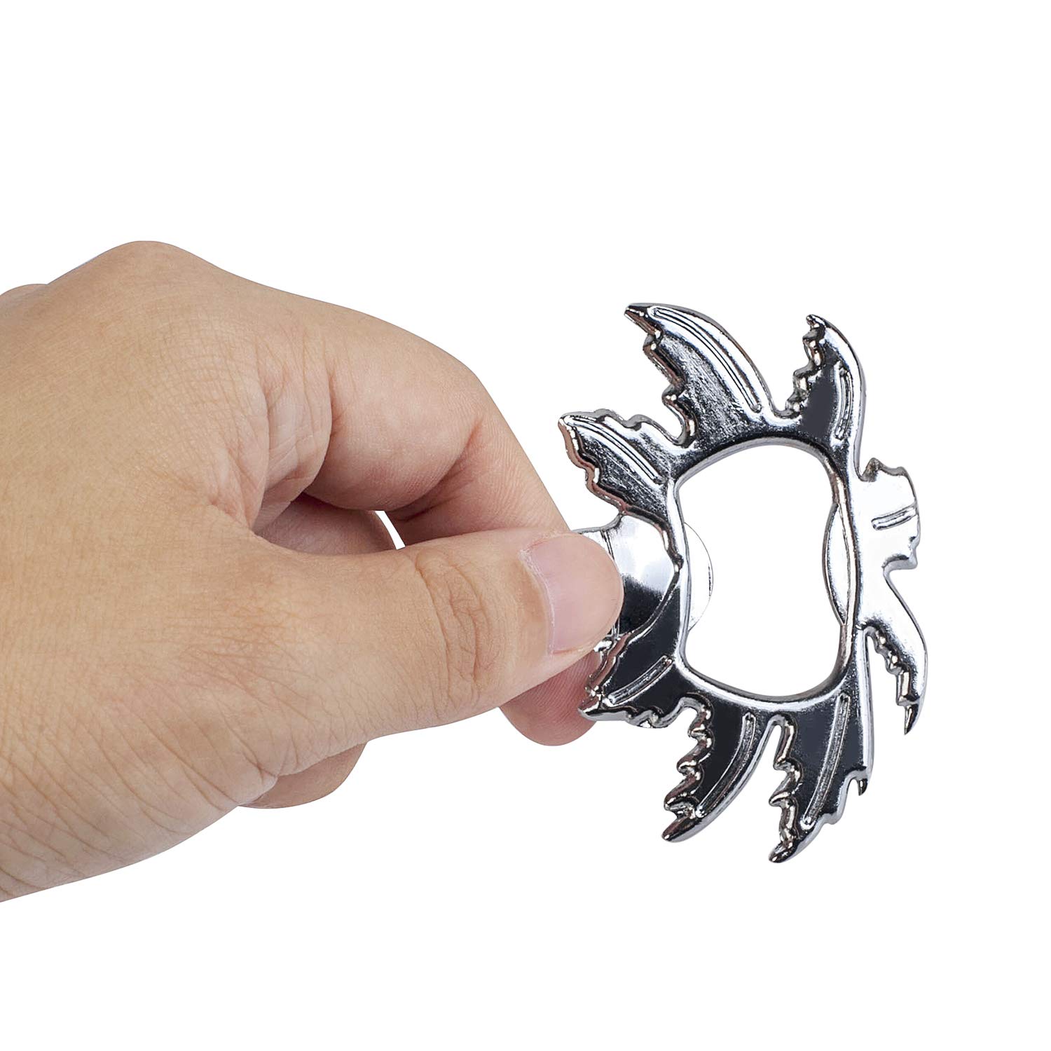 10pcs Palm Tree Coconut Tree Wine Bottle Opener Wedding Party Favor (Silver)