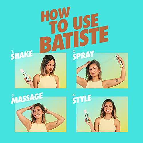 Batiste Dry Shampoo Beautiful Brunette, 6.35 fl oz/180g (Packaging may vary)