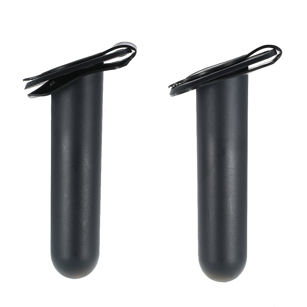 2 PCS Flush Mount Fishing Boat Rod Holder Bracket with Cap Cover Kayak Fishing Tackle Box Accessory Tool