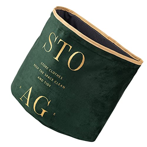 3pcs Household Cloth Sturdy Clothes Clothing Basket Laundry Nursery Kid Organizer Folding Dirty Home Baby Kids Bag Storage Collapsible Fabric Art Hamper Bucket for