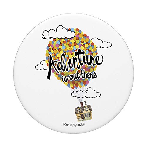 Disney Pixar Up Adventure Is Out There Text PopSockets PopGrip: Swappable Grip for Phones & Tablets