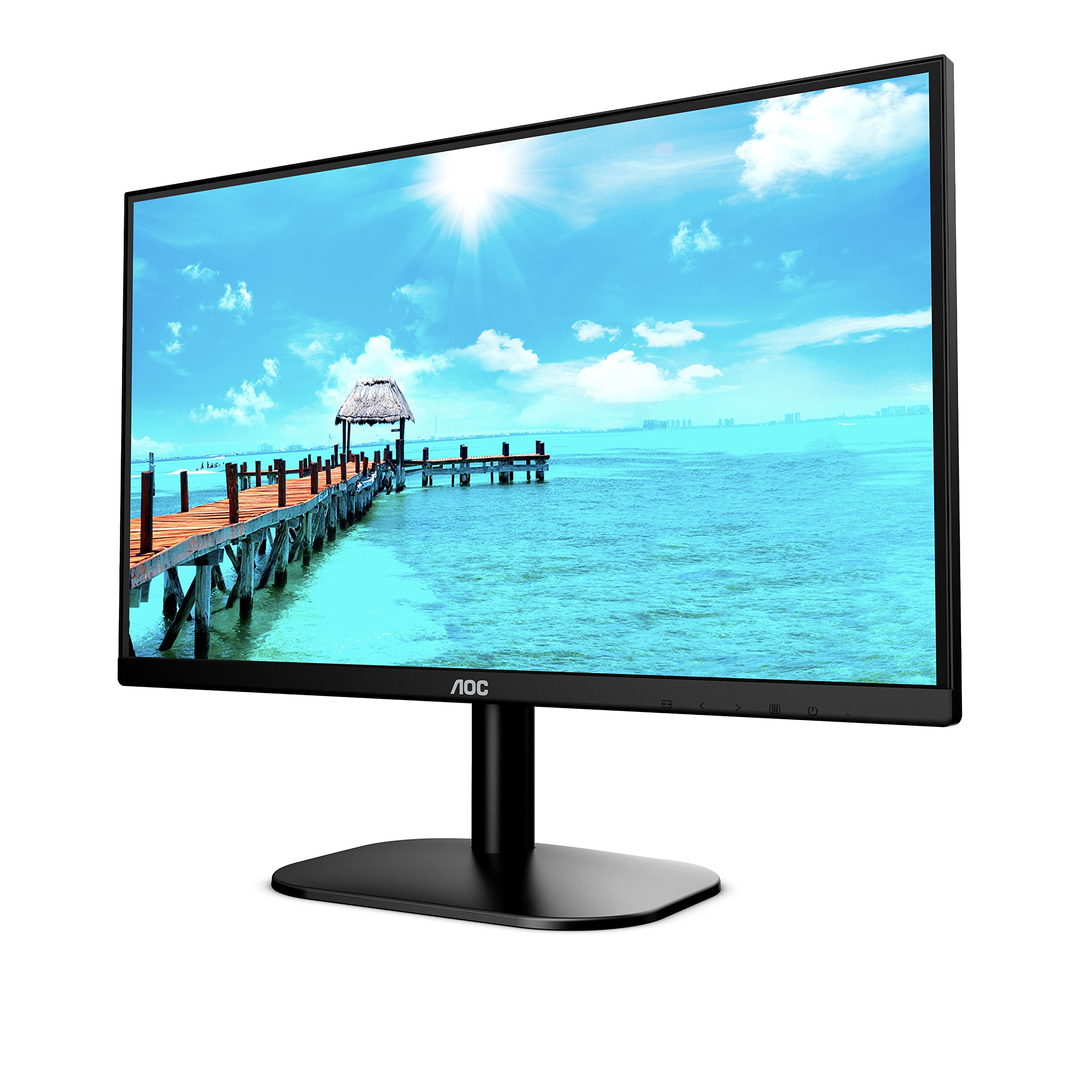 AOC 24B2XH - 24 Zoll FHD Monitor (1920x1080, 75 Hz, VGA, HDMI) Schwarz