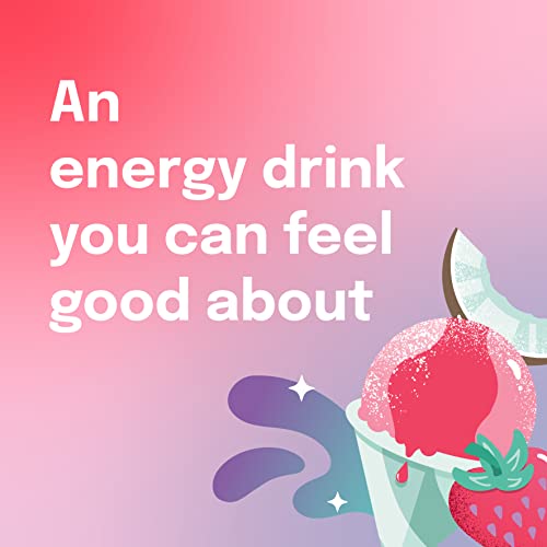 Alani Nu Sugar-Free Energy Drink, Pre-Workout Performance, Hawaiian Shaved Ice, 12 oz Cans (Pack of 12)
