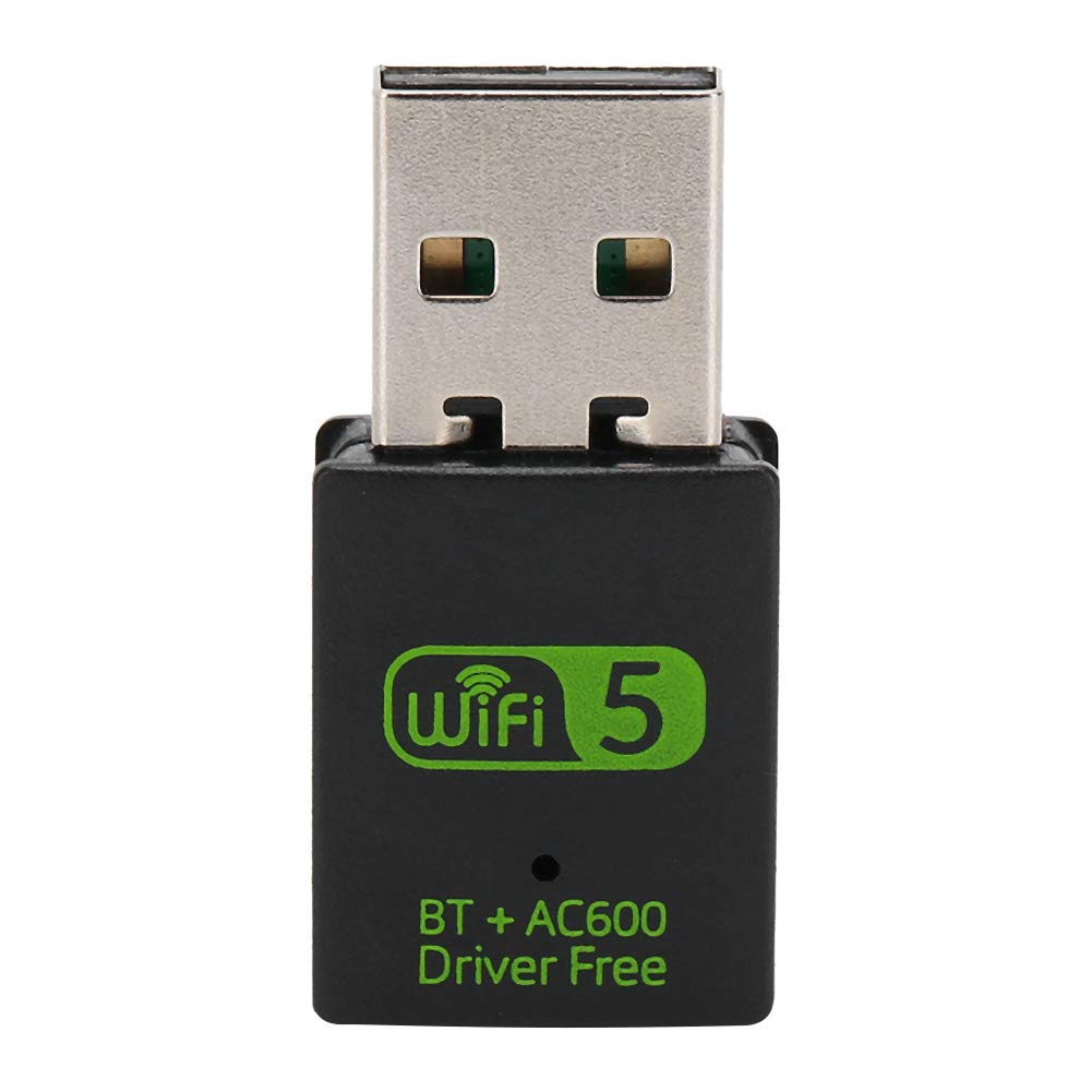 CHICIRIS 【𝐄𝐚𝐬𝐭𝐞𝐫 𝐏𝐫𝐨𝐦𝐨𝐭𝐢𝐨𝐧】 RTL8821CU WiFi Network Card, 2 in 1 WiFi Dongle, Smartphones for Windows7/8/8.1/10/Xp