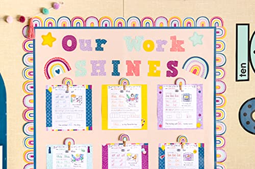 Teacher Created Resources Oh Happy Day Bold Block 4" Letters Combo Pack (TCR9037)
