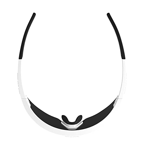 Bliz Matrix Small Sunglasses, Matte White/Blue Multi, 56mm