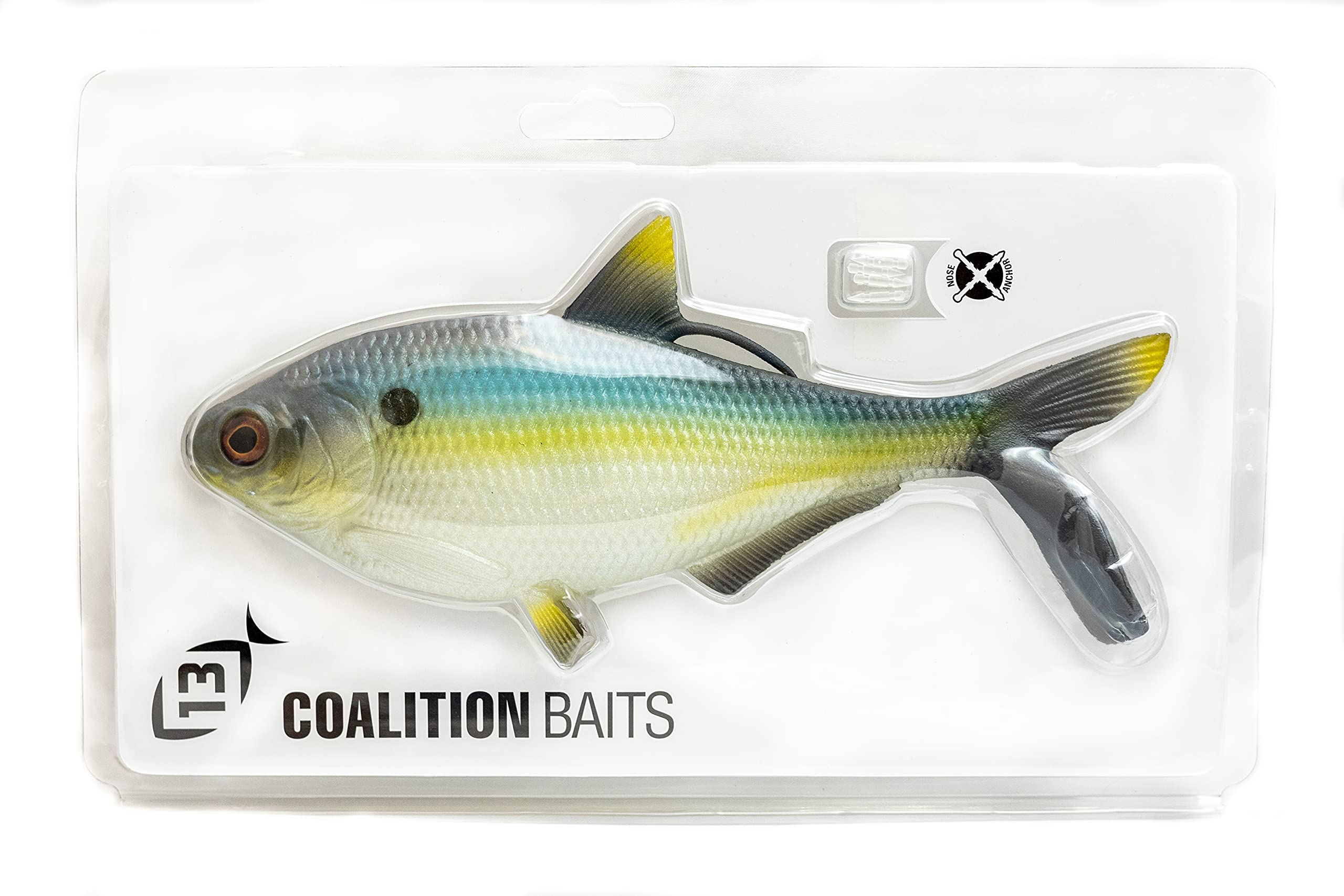 13 FISHING BAMF Shad - Swimbait - 5.25" - Gold Retriever